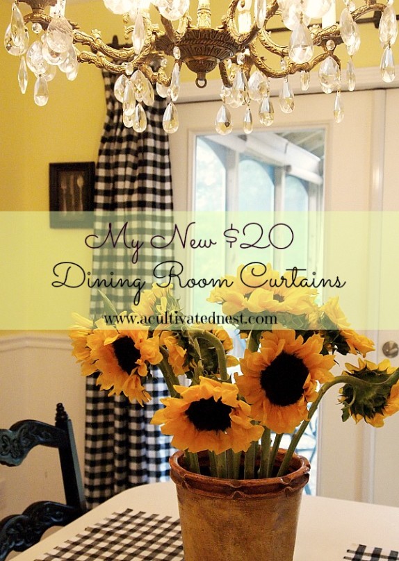 My New DIY $20 Curtains - A Cultivated Nest
