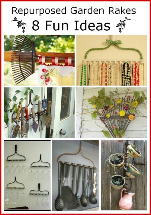 15 Fun Repurposed Rake Projects - A Cultivated Nest