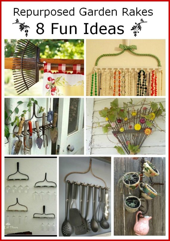 15 Fun Repurposed Rake Projects - A Cultivated Nest