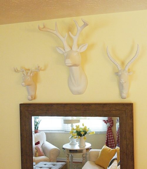 Decorating With Faux Animal Mounts - A Cultivated Nest