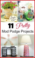 11 Pretty DIY Mod Podge Projects
