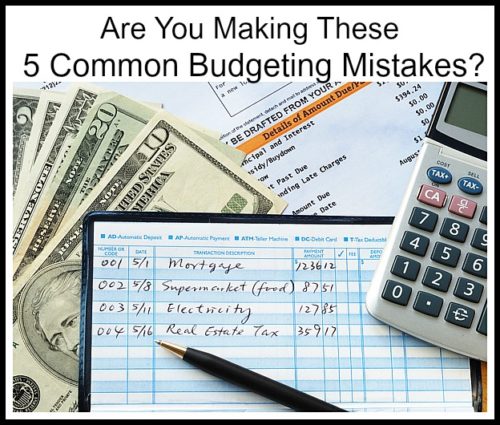 5 Common Budgeting Mistakes to Watch Out For- A Cultivated Nest