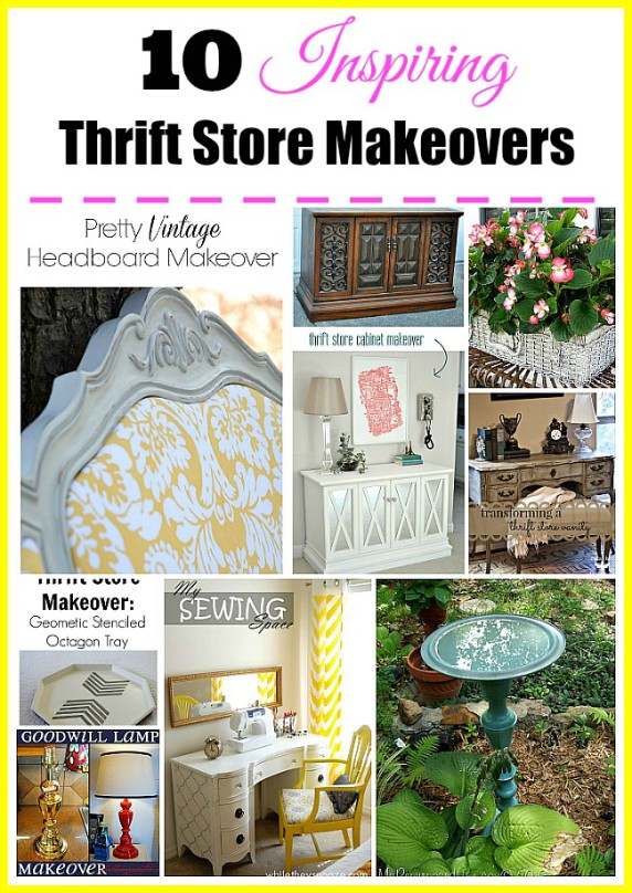 20 Fantastic Thrift Store Decor Makeovers- A Cultivated Nest
