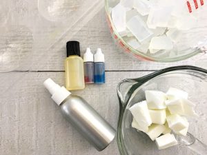 Red, White, and Blue Homemade Soap- Easy DIY Soap