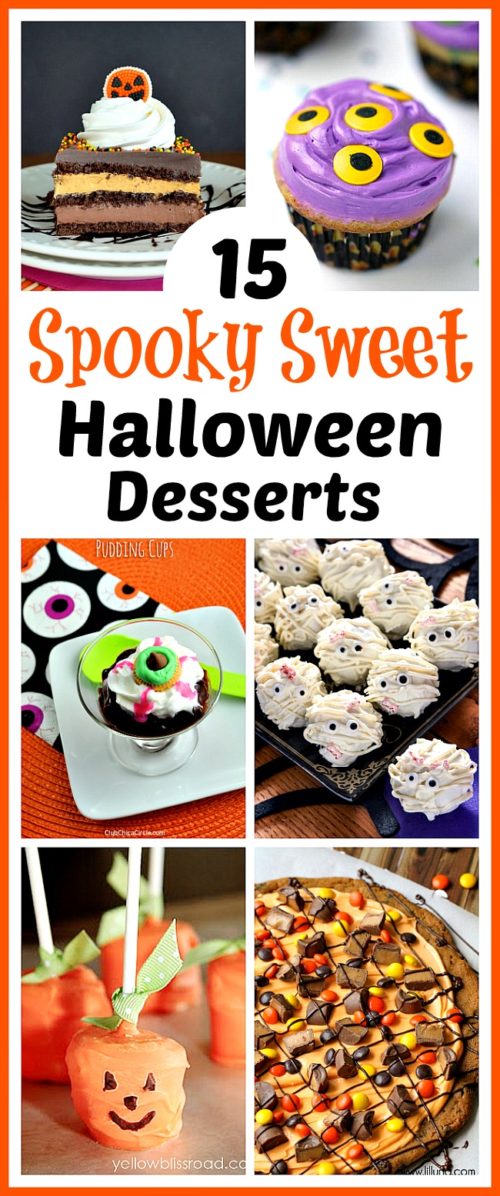 16 Spooky Sweet Halloween Desserts- A Cultivated Nest
