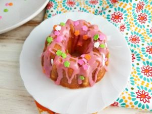 Spring Mini Bundt Cakes- Spring Baked Dessert Recipe- A Cultivated Nest