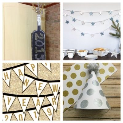 16 New Year's Eve DIY Ideas- Easy New Years Crafts- A Cultivated Nest