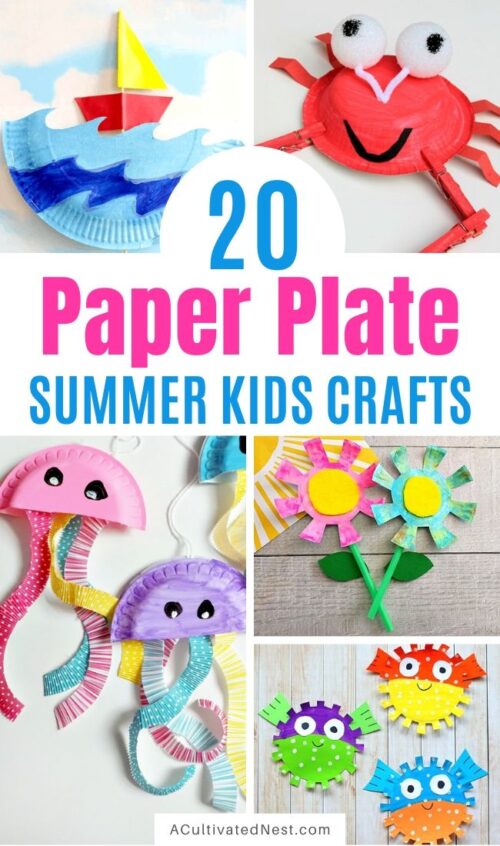16 Kids' Crafts for the Last Days of Summer- A Cultivated Nest