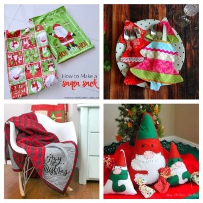 20 Charming Christmas Sewing Projects- A Cultivated Nest