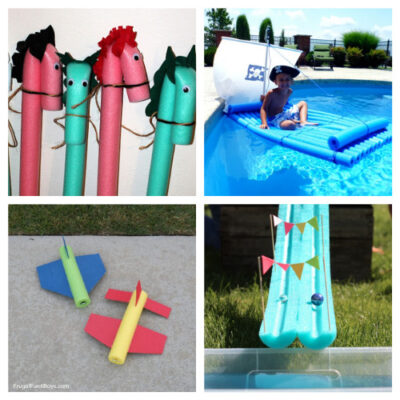 20 Fun Summer Pool Noodle DIY Ideas- A Cultivated Nest
