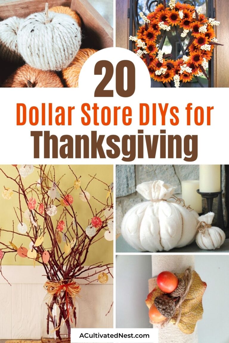 16 Budget-Friendly Thanksgiving Decorations- A Cultivated Nest