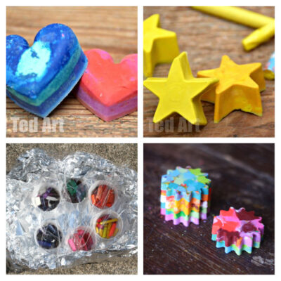 20 Fun Homemade Crayons- A Cultivated Nest