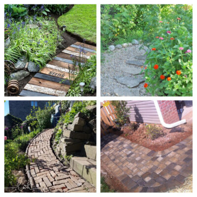 24 Beautiful DIY Walkways Ideas- A Cultivated Nest