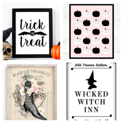 24 Halloween Wall Art Free Printables- A Cultivated Nest