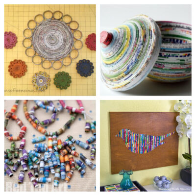 16 Fun Magazine Upcycle Projects- A Cultivated Nest