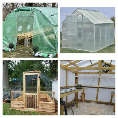 24 Easy DIY Greenhouse Ideas- A Cultivated Nest
