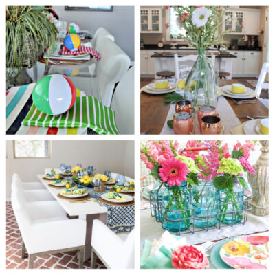 24 Gorgeous Summer Tablescapes- A Cultivated Nest