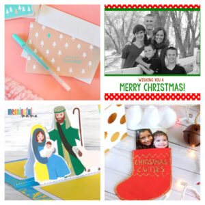 16 Beautiful Free Printable Christmas Cards- A Cultivated Nest