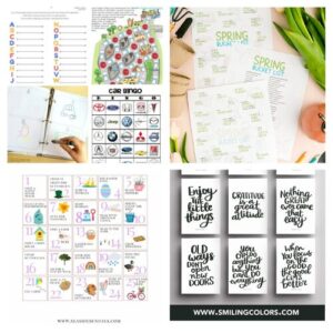 16 Fun Free Spring Break Printables- A Cultivated Nest