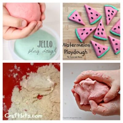 16 Fun DIY Play Doughs for Kids- A Cultivated Nest