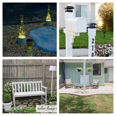 16 Solar Light DIY Projects for Your Yard- A Cultivated Nest