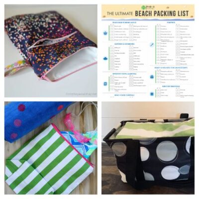 16 Ways to Organize Your Beach Bag- A Cultivated Nest