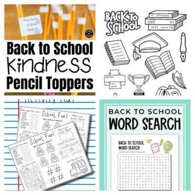 24 Helpful Back-to-School Free Printables- A Cultivated Nest