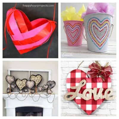 16 Creative Dollar Store Valentine’s Crafts- A Cultivated Nest