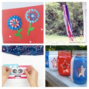 16 Patriotic DIY Kids' Crafts for Memorial Day- A Cultivated Nest