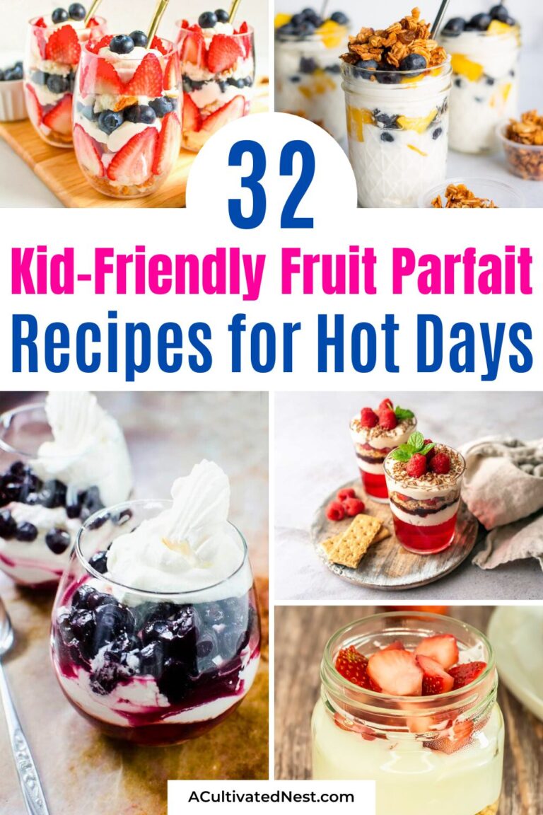 32 Fruit Parfait Recipes for Hot Afternoons- A Cultivated Nest