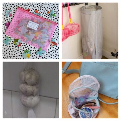 16 Creative Uses for Mesh Laundry Bags- A Cultivated Nest
