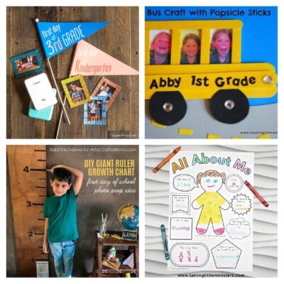16 First Day of School Crafts to Make the Day Special- A Cultivated Nest