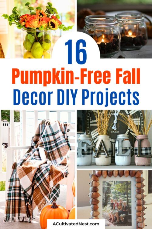 16 Non-Pumpkin DIY Fall Decorations You Can Make in a Weekend - A ...