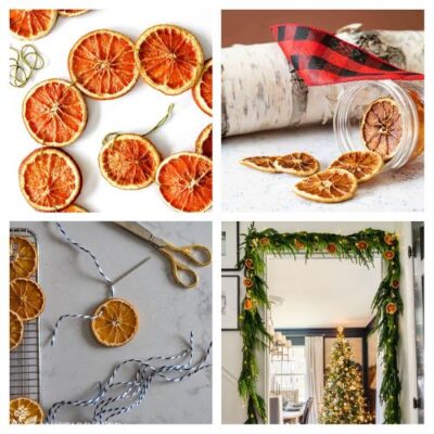 16 Ways to Use Dried Orange Slices for Fall and Winter Decor