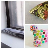 12 DIY Draft Stopper Projects for Cold Windows and Doors - A Cultivated ...