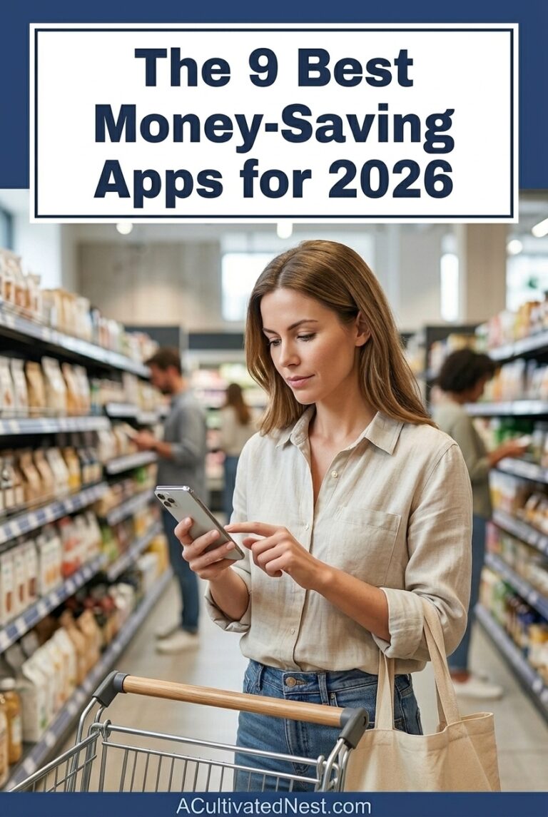 The 9 Best Money-Saving Apps for 2026 - A Cultivated Nest