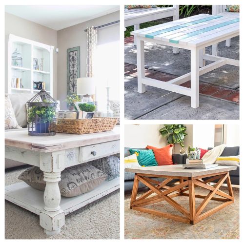 20 Beautiful DIY Coffee Tables- A Cultivated Nest